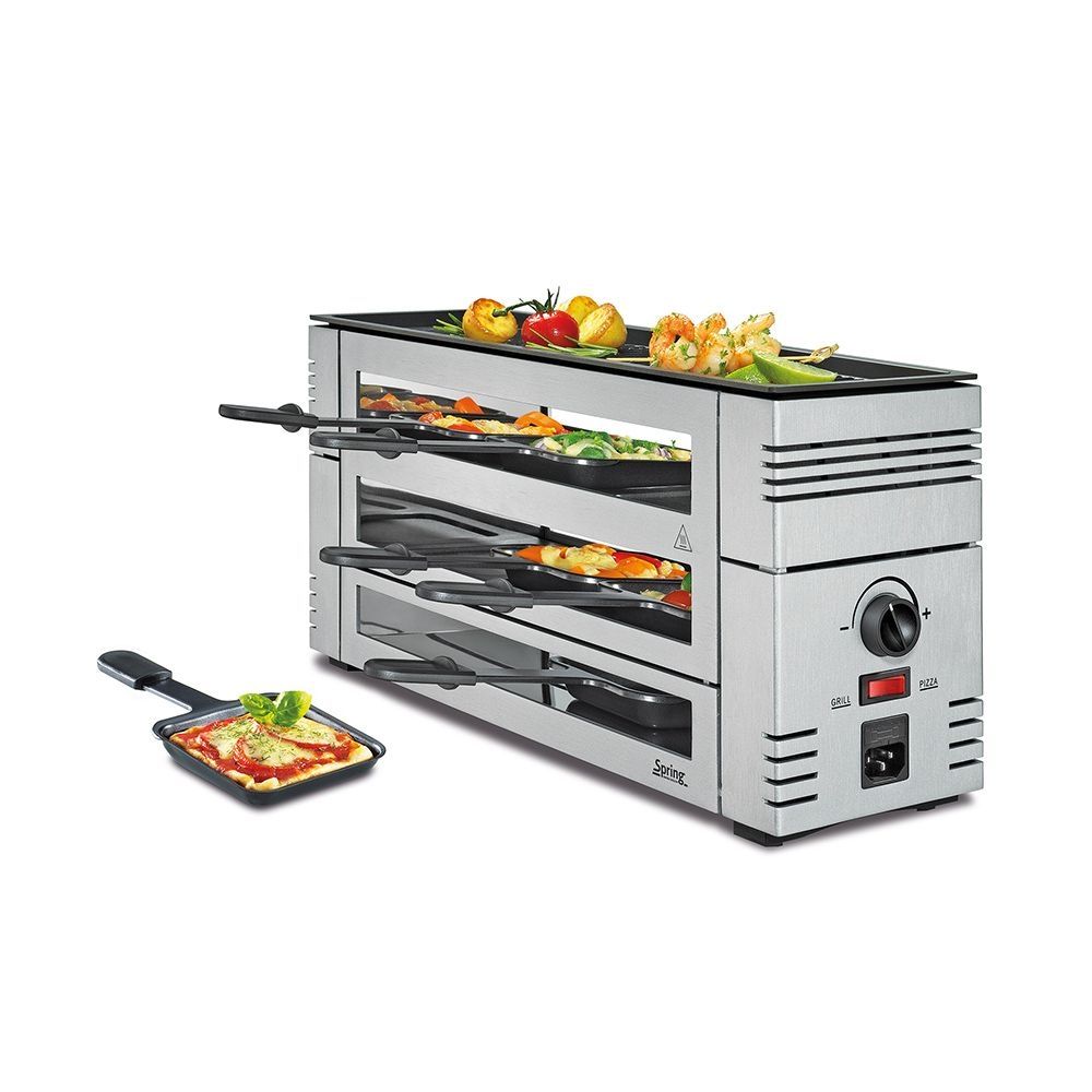 Spring - Pizza Raclette 6 - Silver