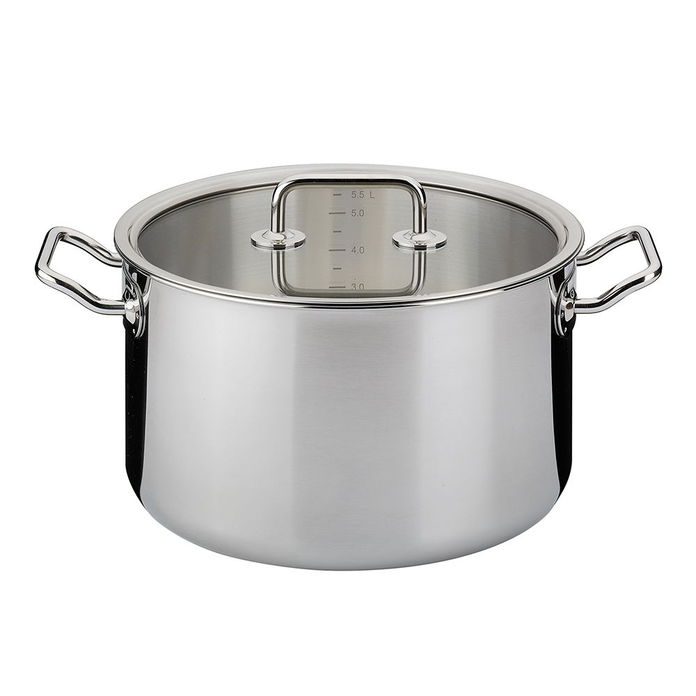 Spring - meat pot with glass lid BRIGADE BASIC