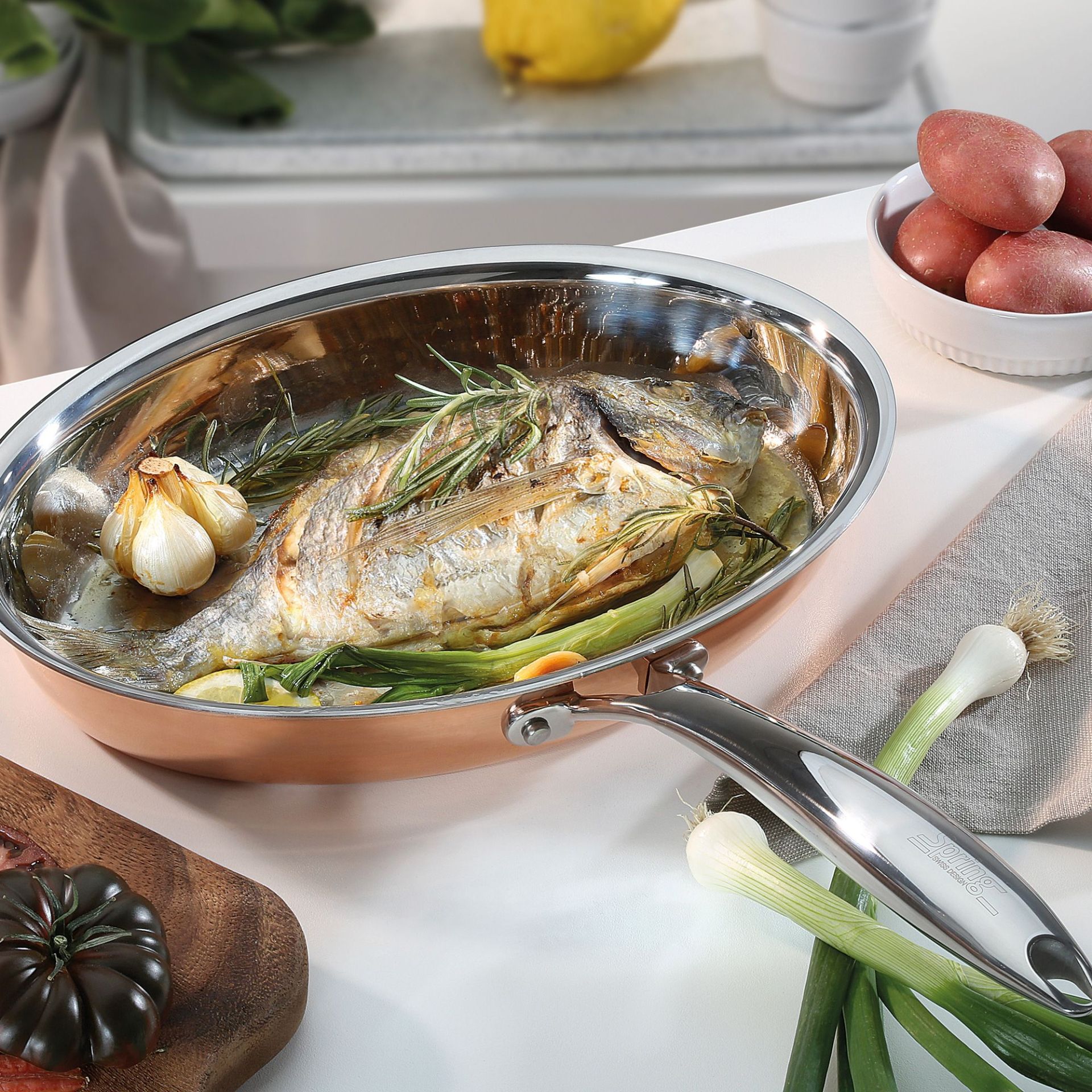 Spring - frying pan oval - 30cm - CULINOX